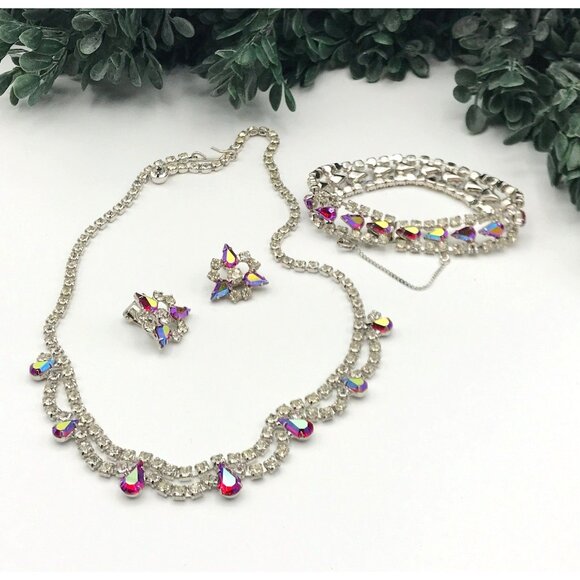 B David | Jewelry | Vintage B David Jewelry Set Bracelet Necklace ...